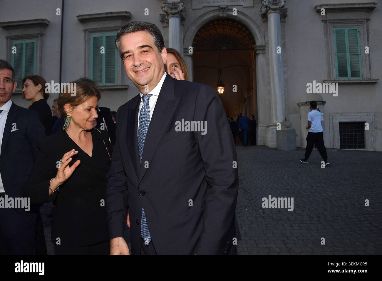 IPA85277408 - Rome , Piazza del Quirinale Party for the 80th ...