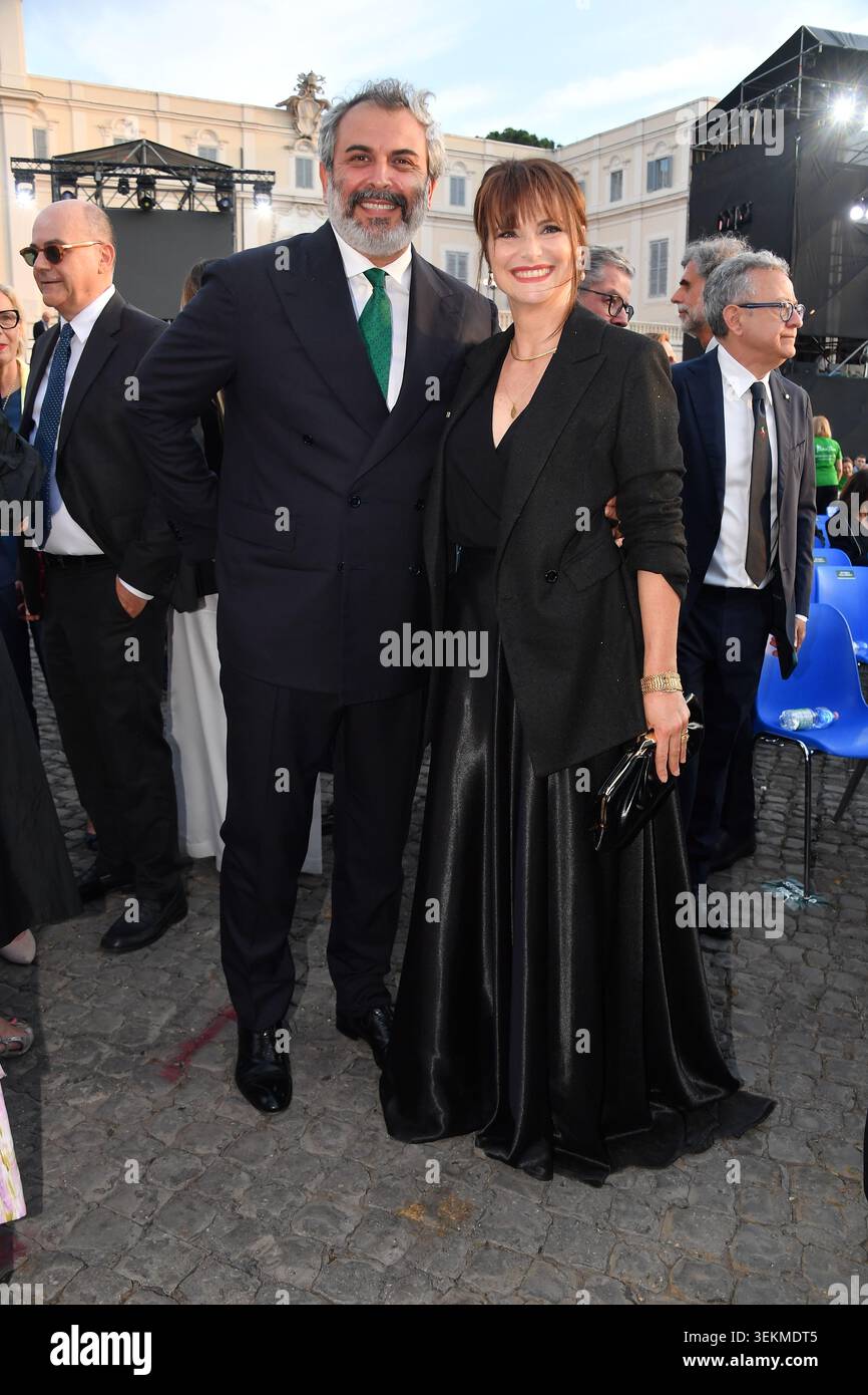 IPA85277186 - Rome , Piazza del Quirinale Party for the 80 Years of the ...