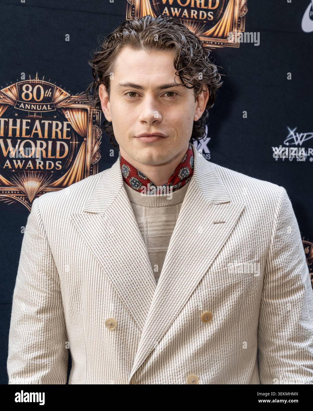 LJ Benet attends 80th annual Theatre World Awards ceremony at The ...