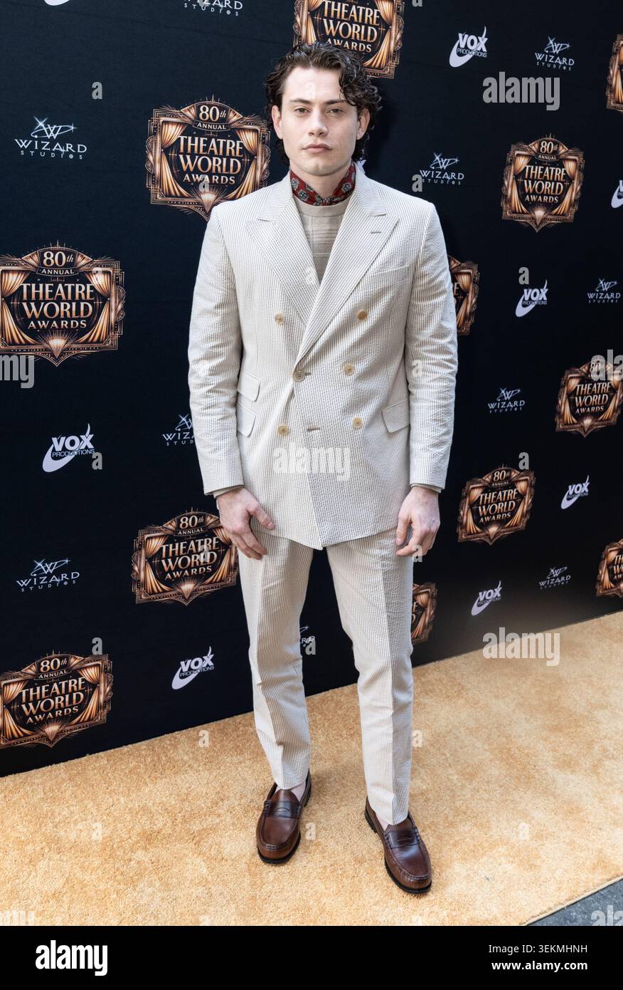 LJ Benet attends 80th annual Theatre World Awards ceremony at The ...