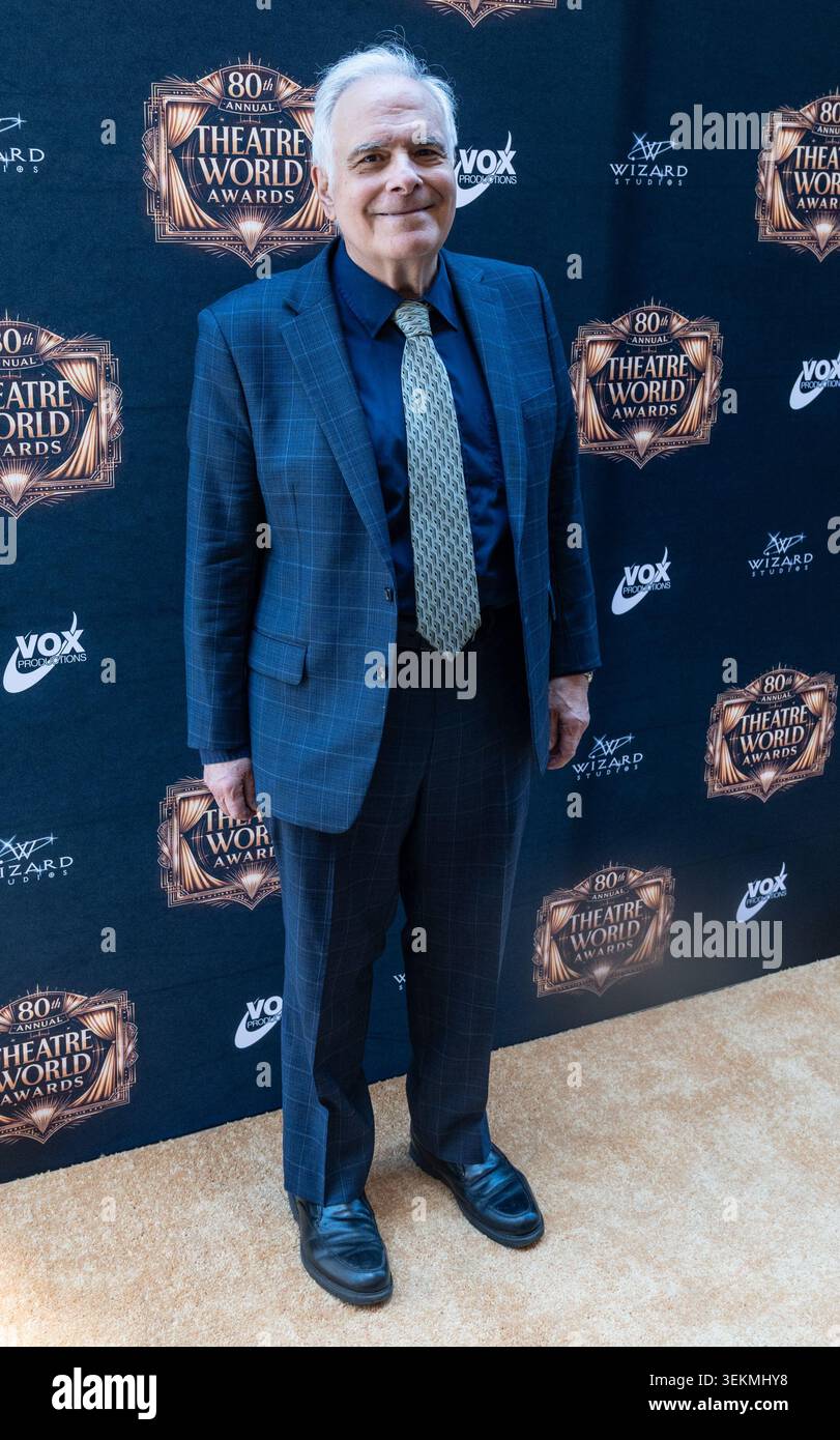 Peter Filichia attends 80th annual Theatre World Awards ceremony at The ...