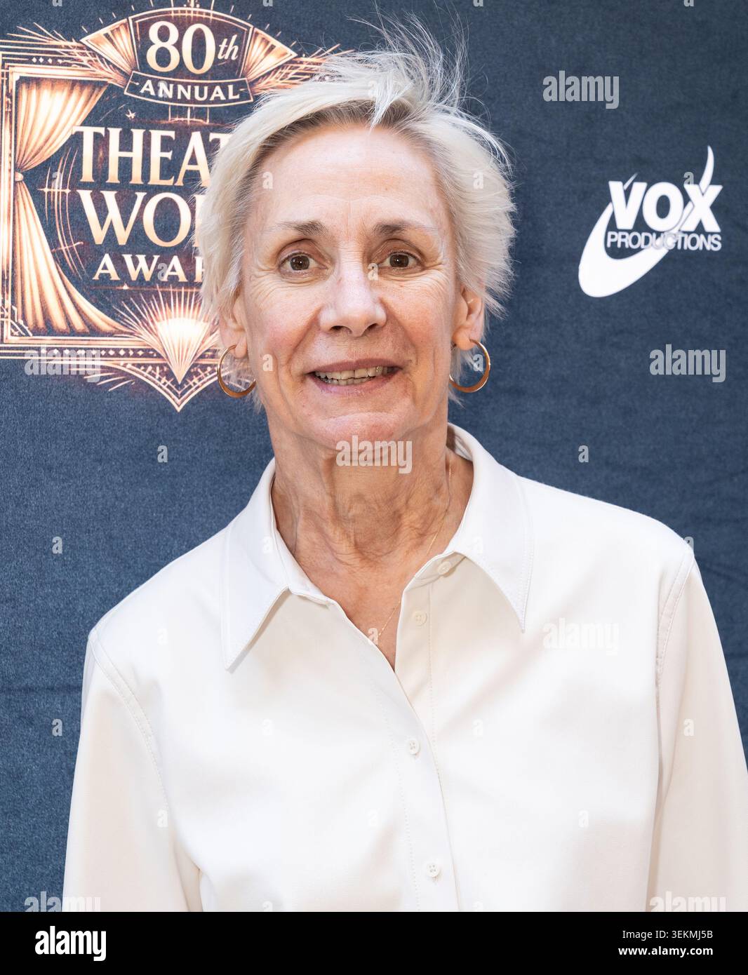 Laurie Metcalf attends 80th annual Theatre World Awards ceremony at The ...