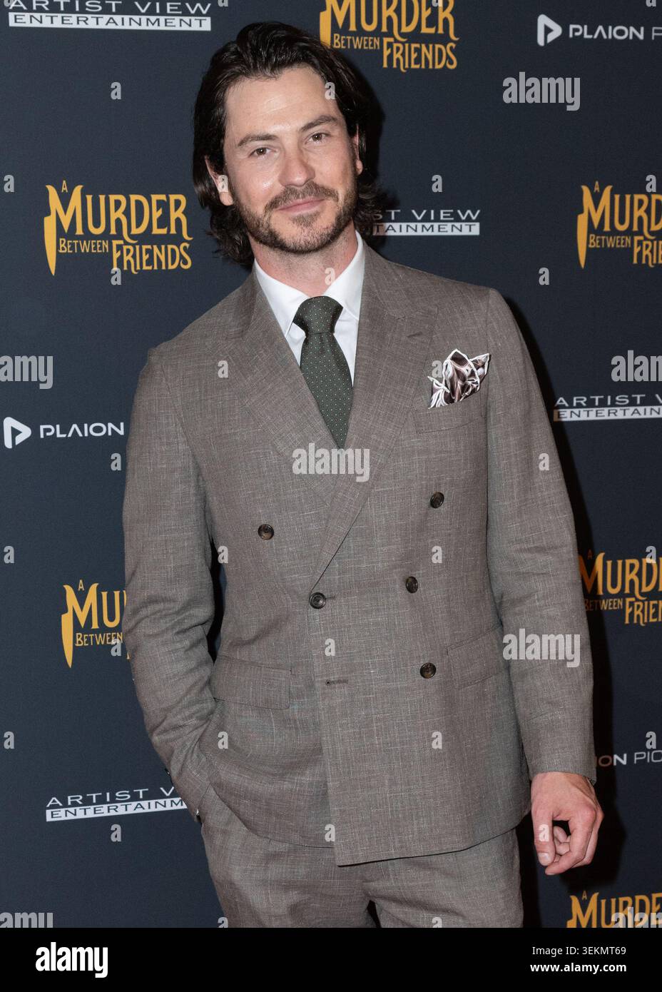 Toby Alexander Smith attends "A Murder Between Friends" UK Premiere at ...