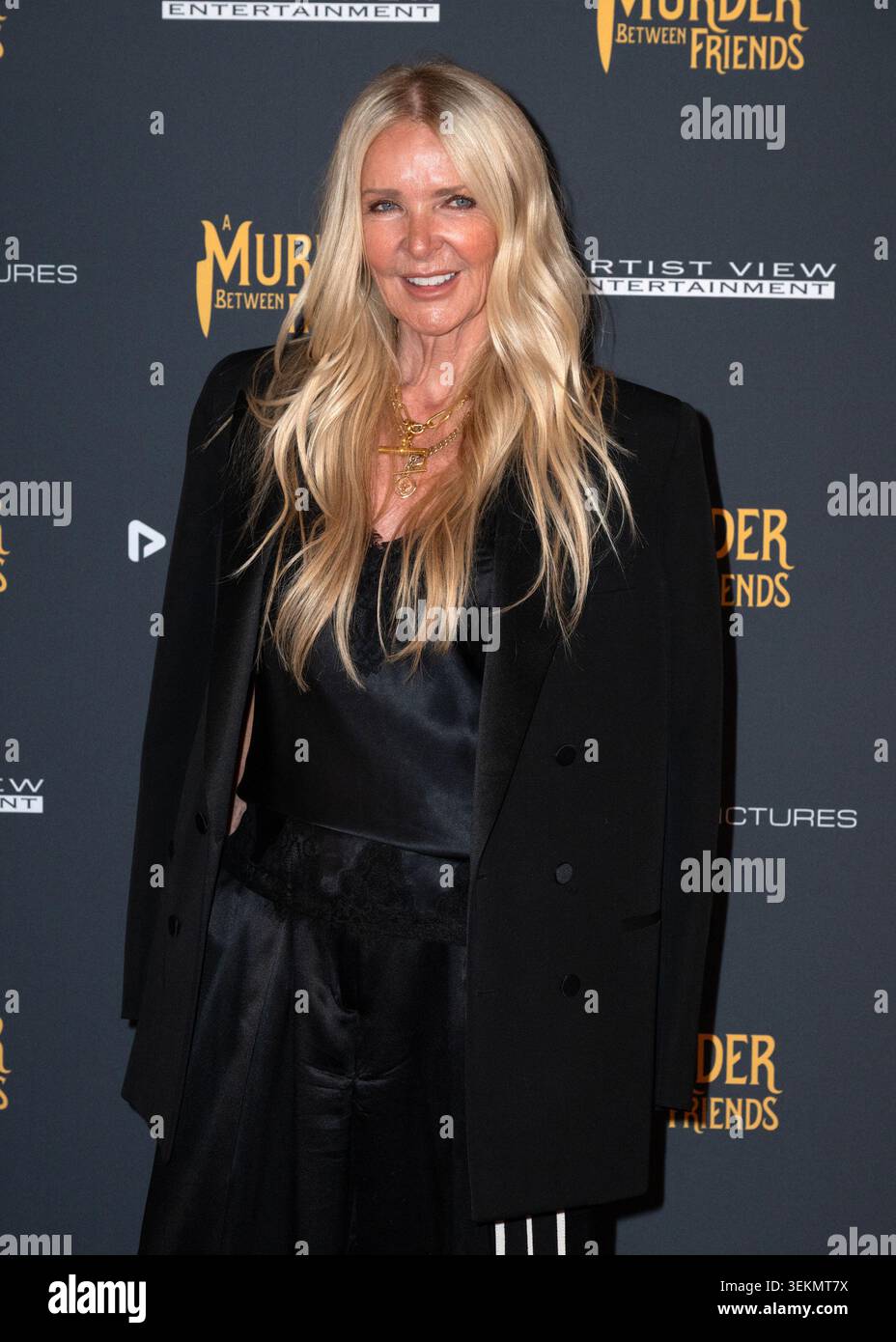 Amanda Wakeley attends "A Murder Between Friends" UK Premiere at the ...