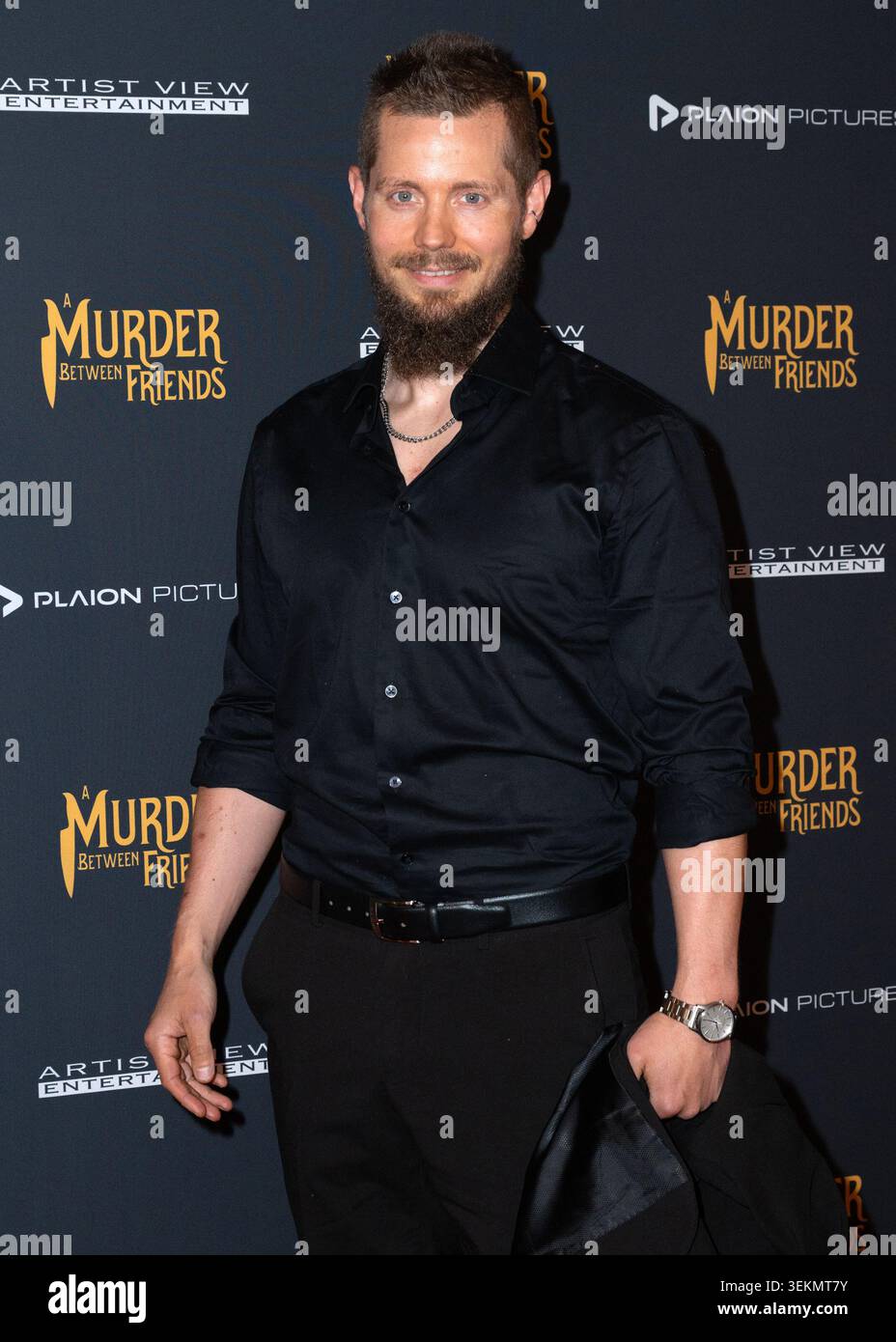 Espen Hatleskog attends "A Murder Between Friends" UK Premiere at the ...