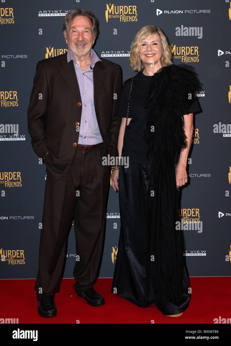 Michael Brandon and Glynis Barber attends "A Murder Between Friends" UK ...