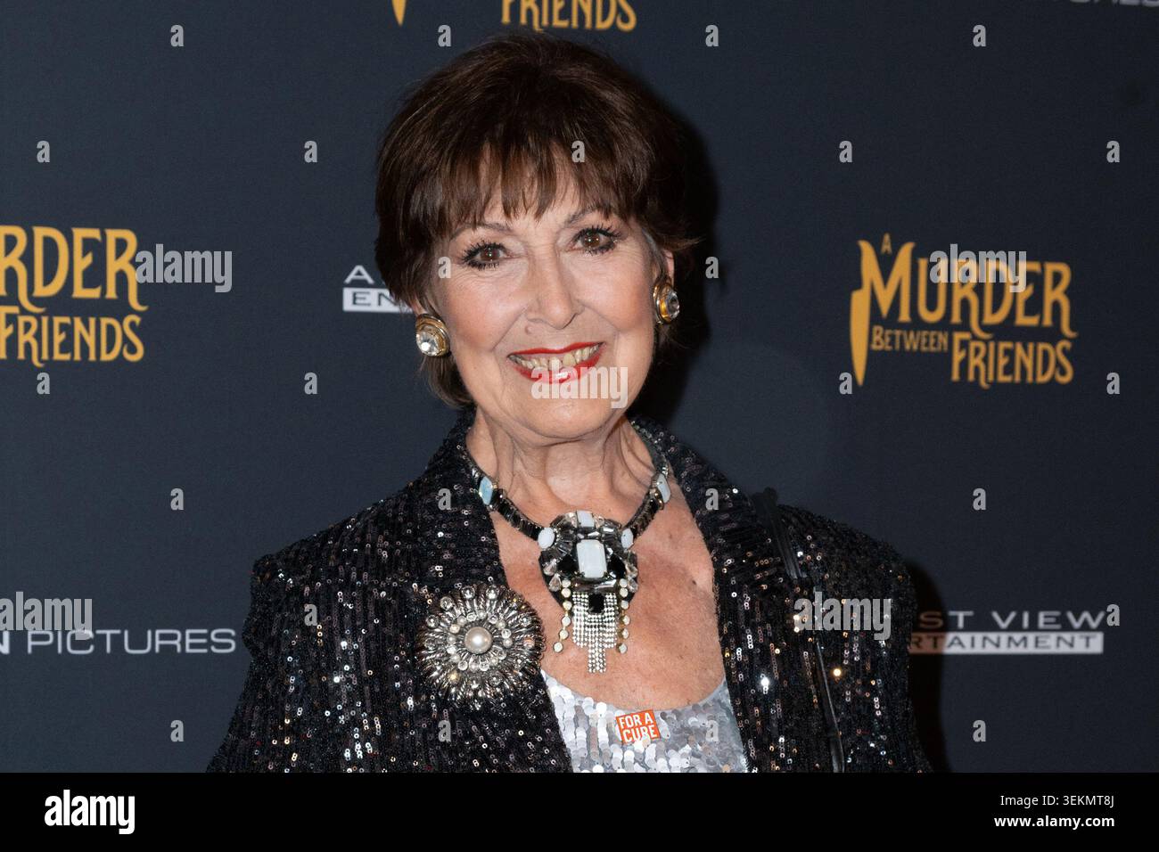 Anita Harris attends "A Murder Between Friends" UK Premiere at the ...