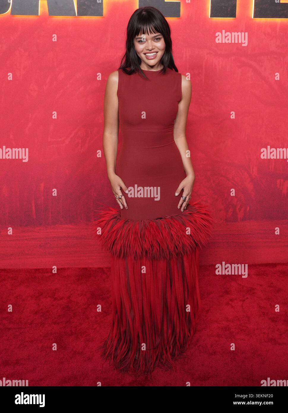 Malia Pyles arrives at the Apple TV's CAPE FEAR World Premiere held at ...