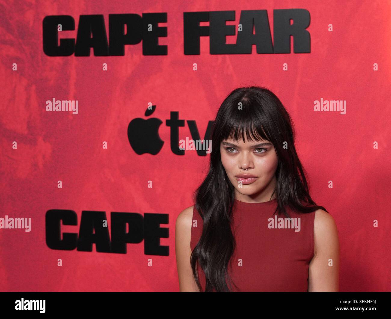Malia Pyles arrives at the Apple TV's CAPE FEAR World Premiere held at ...