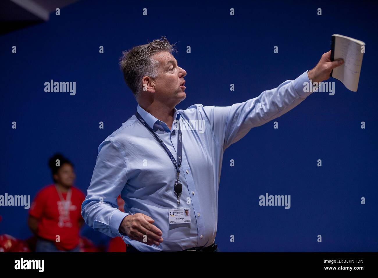 Hampden Park, Scotland. 2 June 2026. Nick Page, CEO, Qualifications ...
