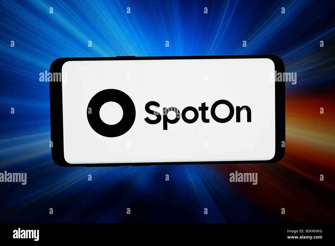 In this photo illustration, the logo of restaurant software company ...