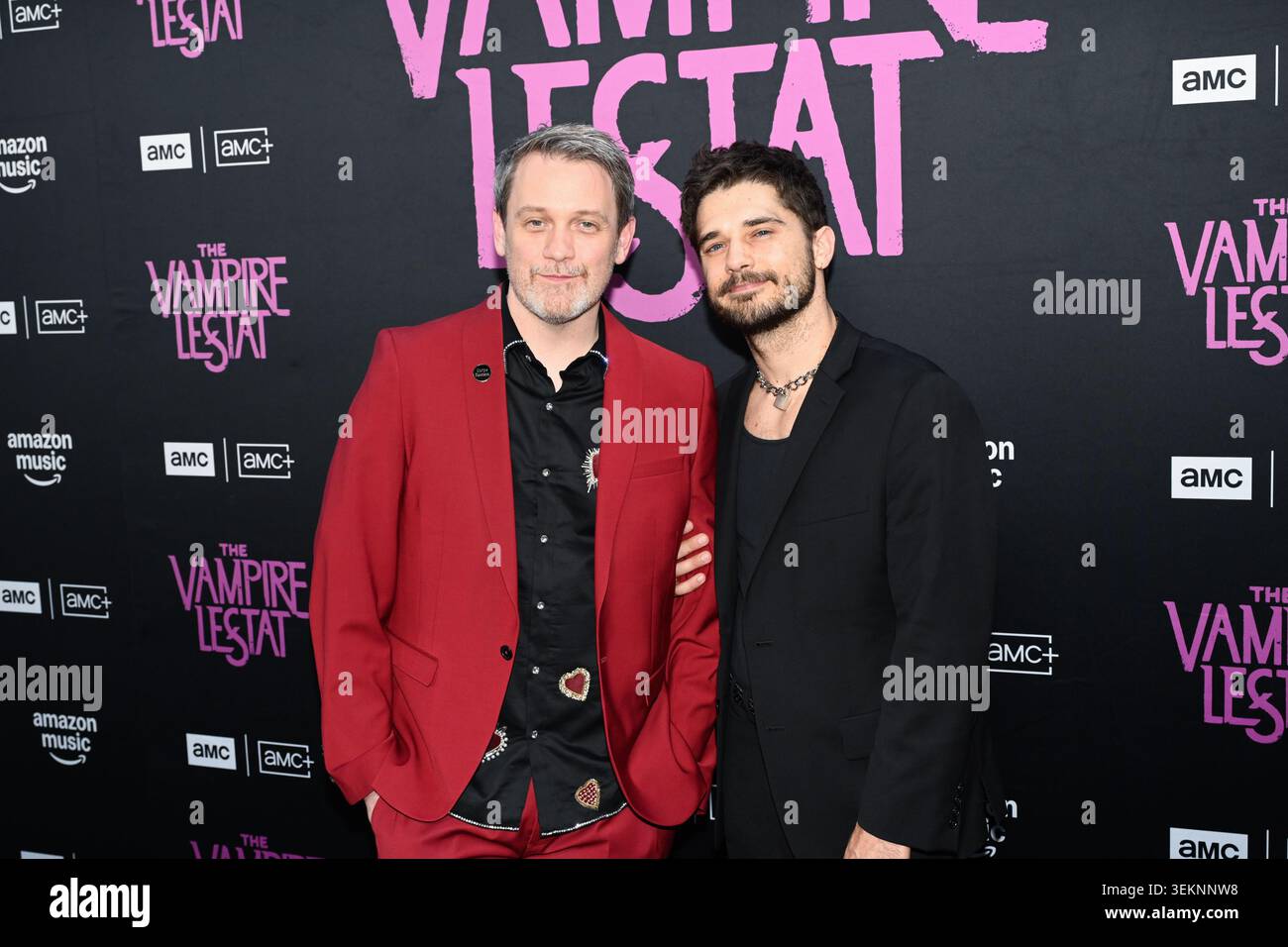 Michael Arden and Andy Mientus attend "The Vampire Lestat" Premiere at ...