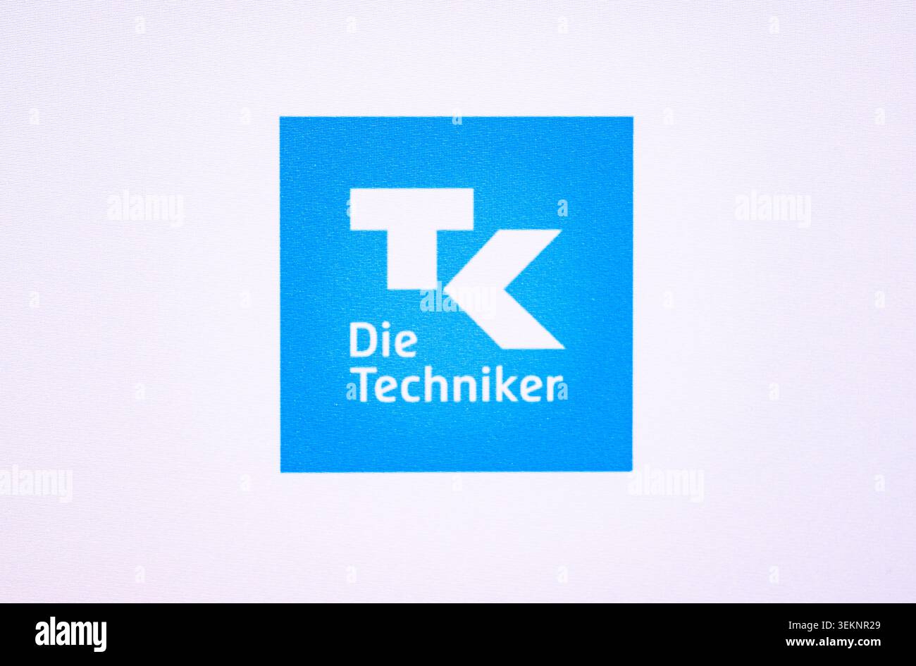 02 June 2026, Brandenburg, Bad Saarow: The TK logo shows the stylized ...