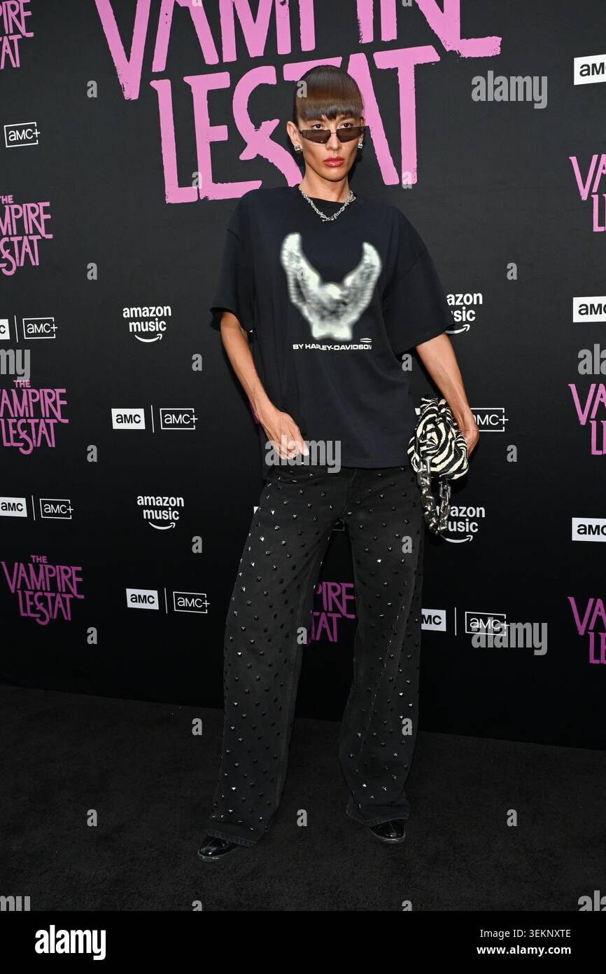 Katya Tolstova attends "The Vampire Lestat" Premiere at The Beacon ...