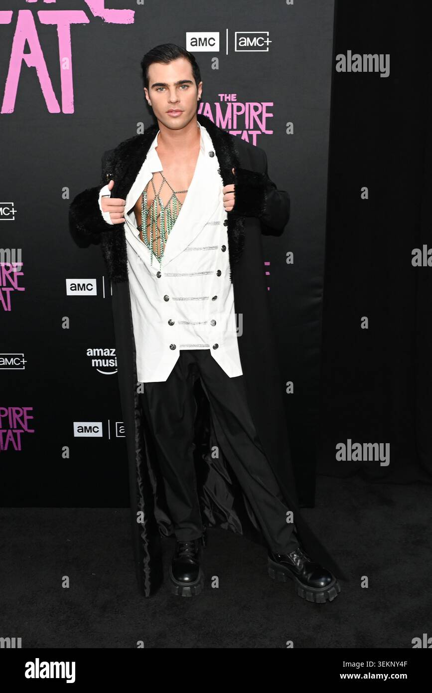 Brandon Cole Bailey attends "The Vampire Lestat" Premiere at The Beacon ...