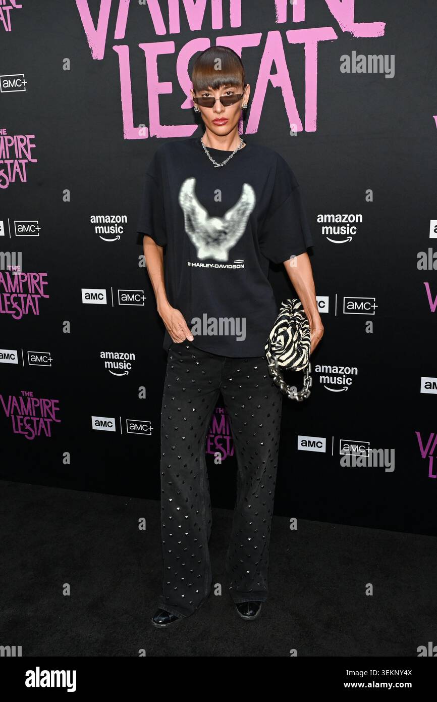 Katya Tolstova attends "The Vampire Lestat" Premiere at The Beacon ...