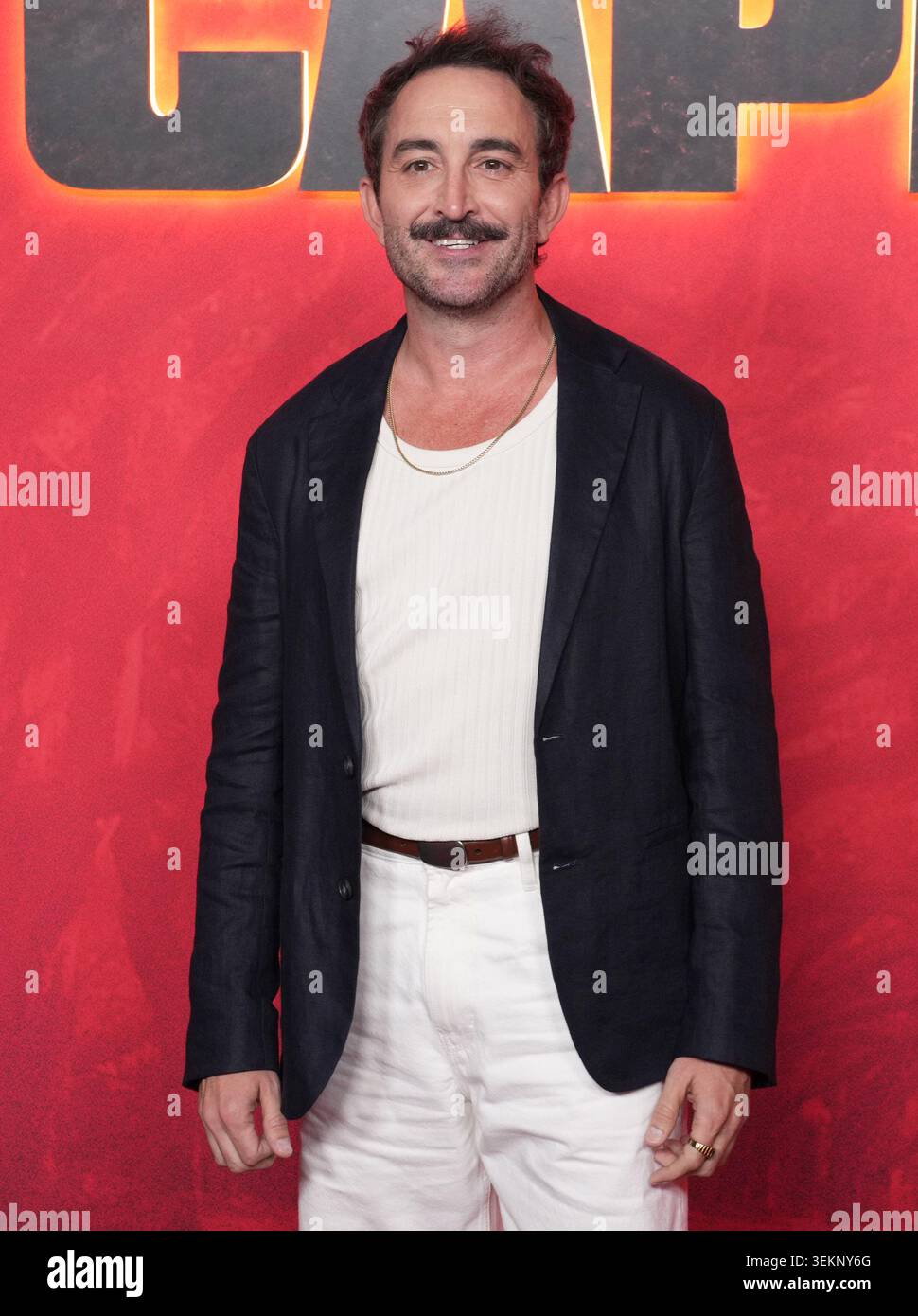 Clayton Farris arrives at the Apple TV's CAPE FEAR World Premiere held ...