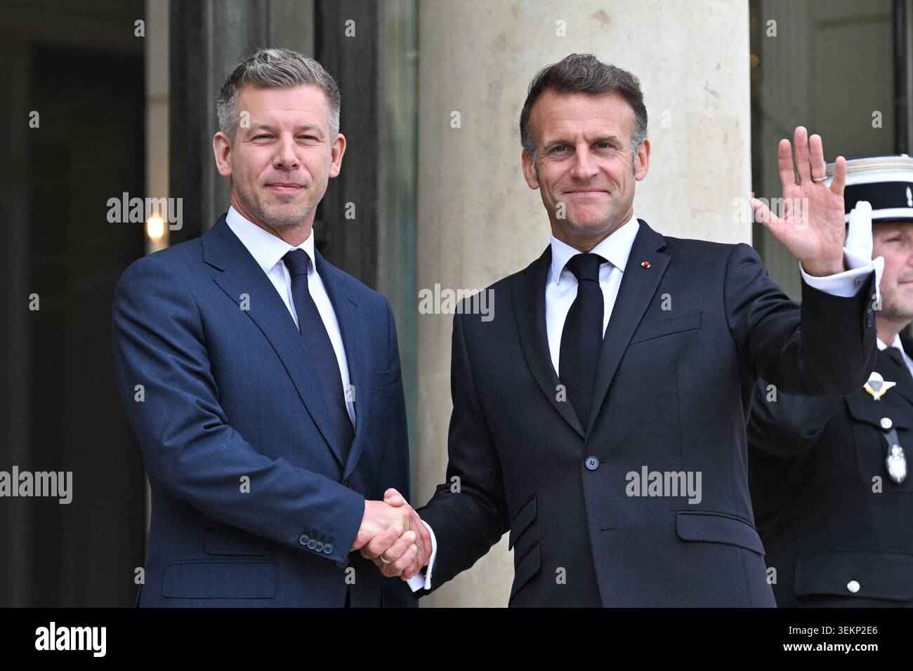 Paris, France. 03rd June, 2026. French President Emmanuel Macron ...