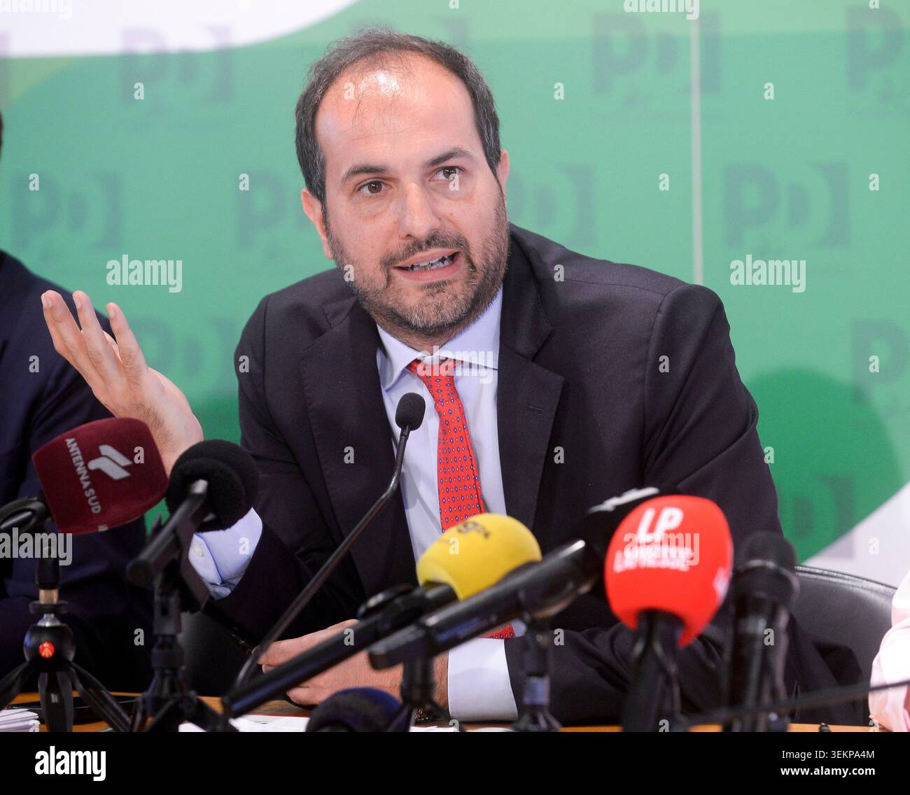 IPA85289521 - Rome Press conference to present PD Democratic Party's ...