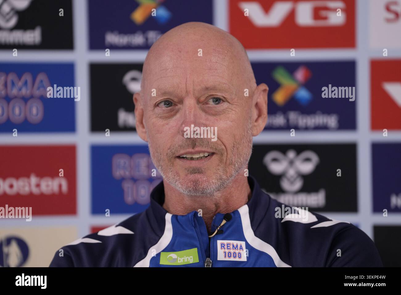 Oslo 20260603. Magnus Andersson is presented as the new coach of the ...