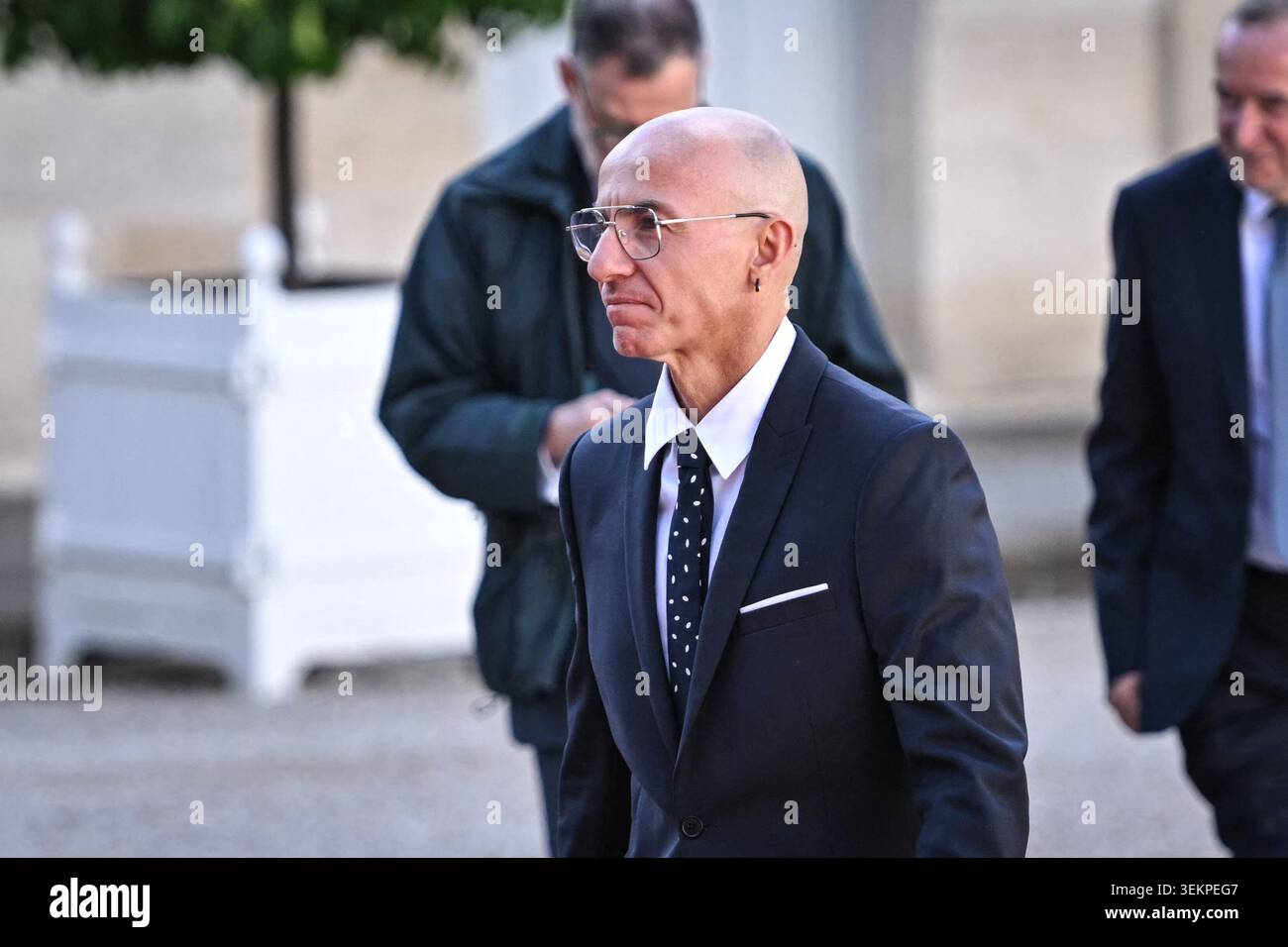 Rachid Ouramdane, French dancer and choreographer arrives for a state ...