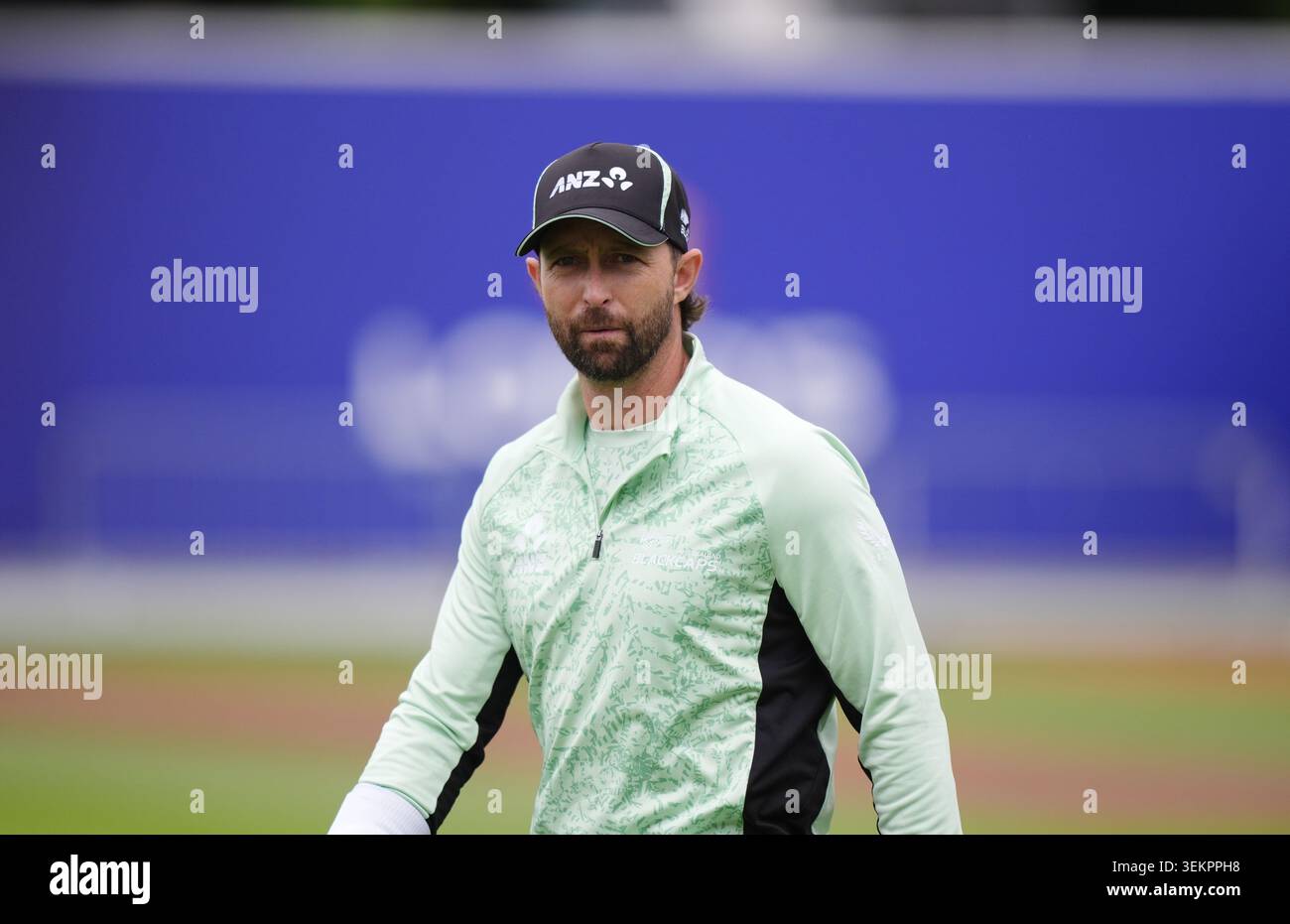 New Zealand's Devon Conway during a nets session at Lord's, London ...
