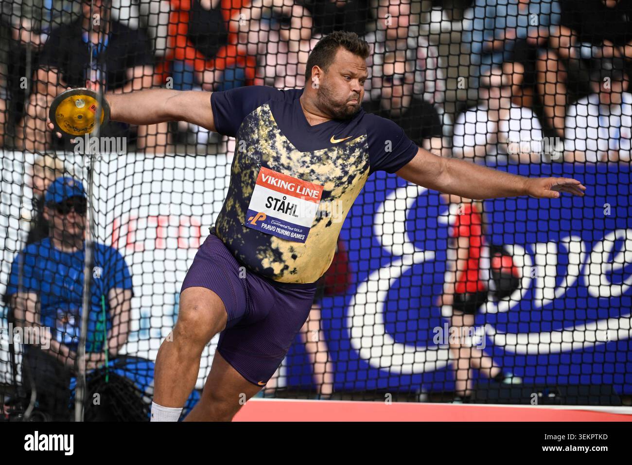 LKS 20260603 Daniel Ståhl of Sweden competes in men's discus throw ...
