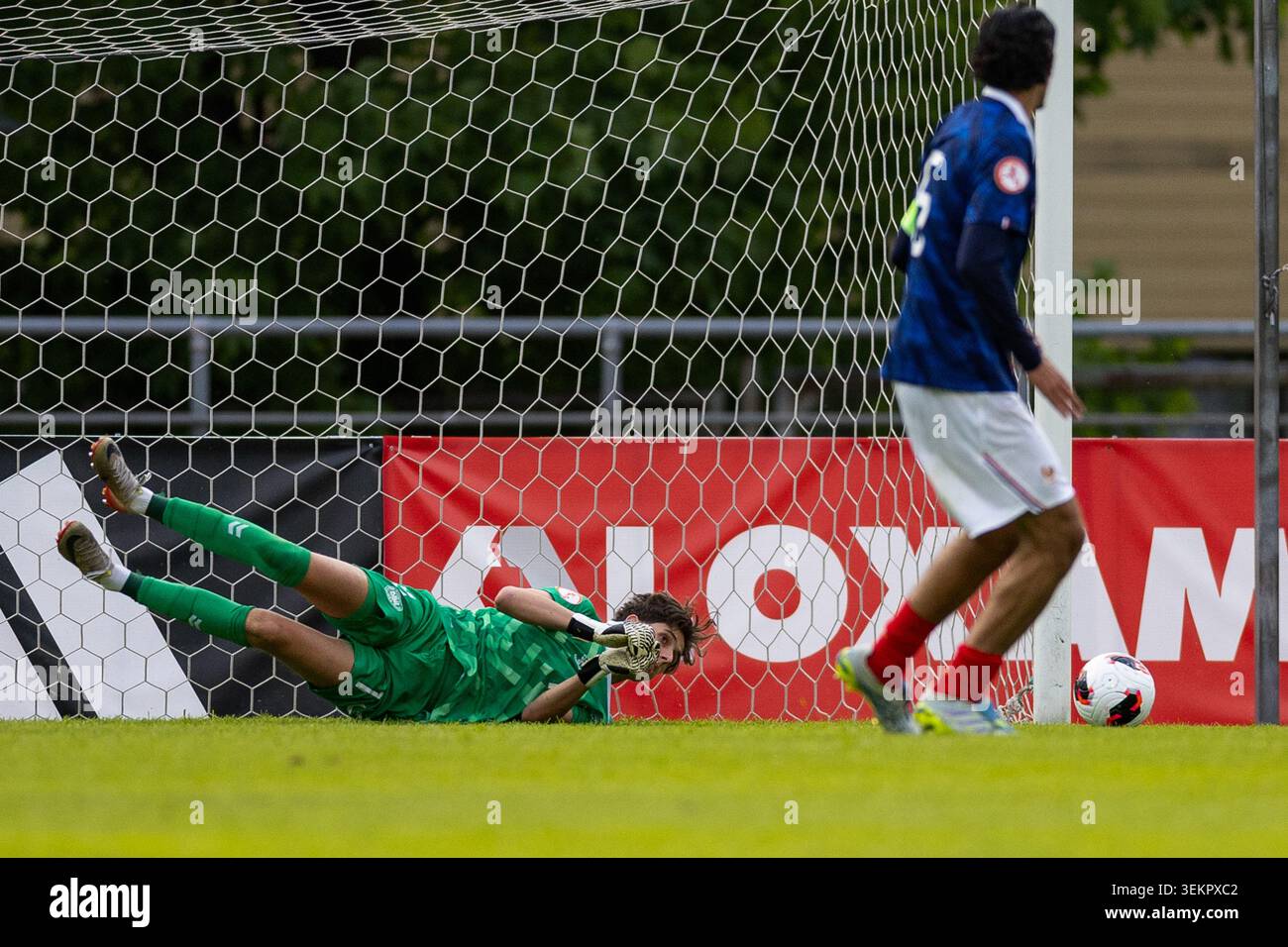 TALLIN, ESTONIA - MAY 29: Elias Medina of Denmark during the UEFA ...