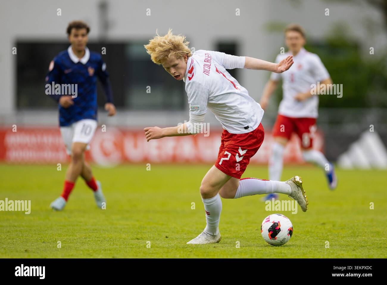 TALLIN, ESTONIA - MAY 29: Benjamin Staack Nicolaisen (# 7) of Denmark ...