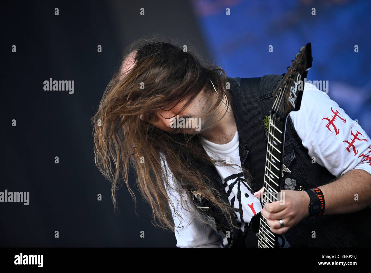Blood Incantation, USA, plays at Sweden Rock Festival outside ...