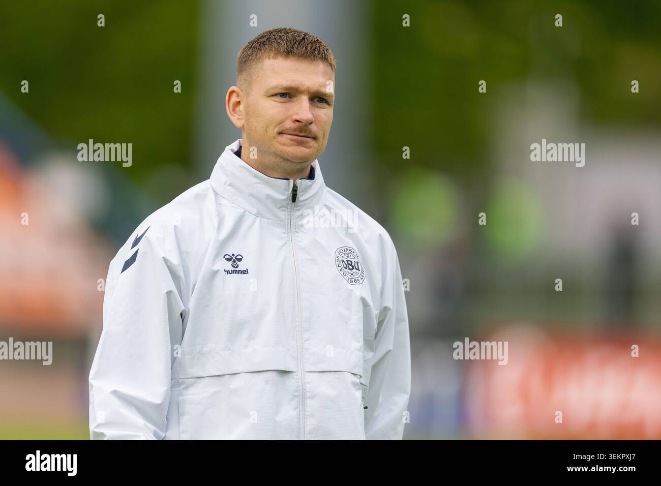TALLIN, ESTONIA - MAY 29: Eik Hansen Hjerde, Physical trainer/Fitness ...