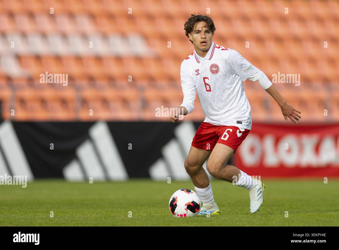 TALLIN, ESTONIA - MAY 29: Marvin Nasnas (# 6) of Denmark during the ...