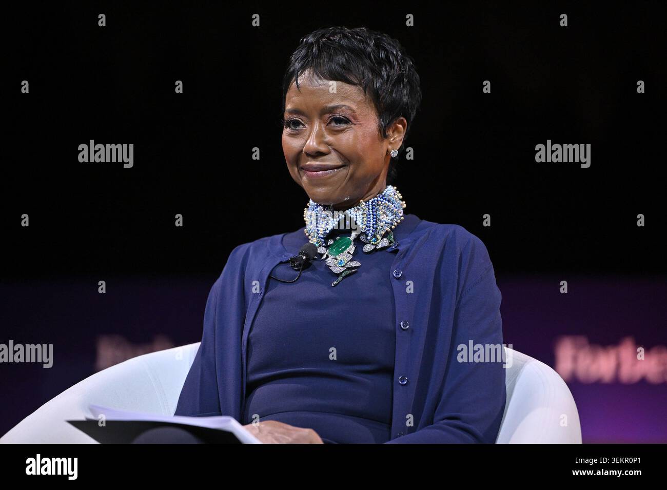 Mellody Hobson, Co-CEO Ariel Investments, speaks at the 2026 Forbes ...