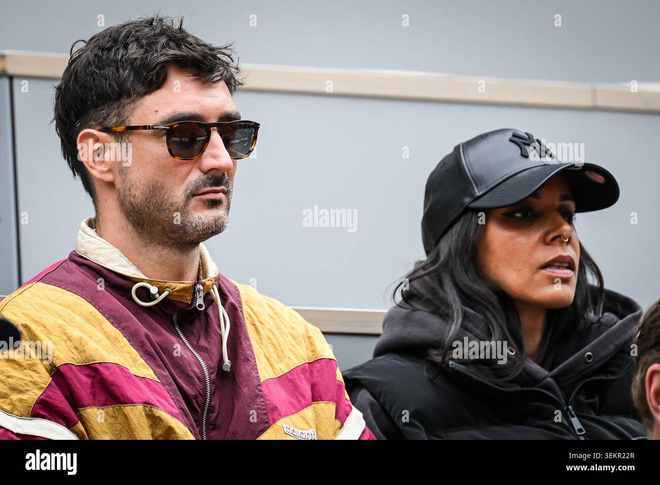 Tamara Marthe (Shy'm) and Jeremy Frerot during the eleventh day of the ...