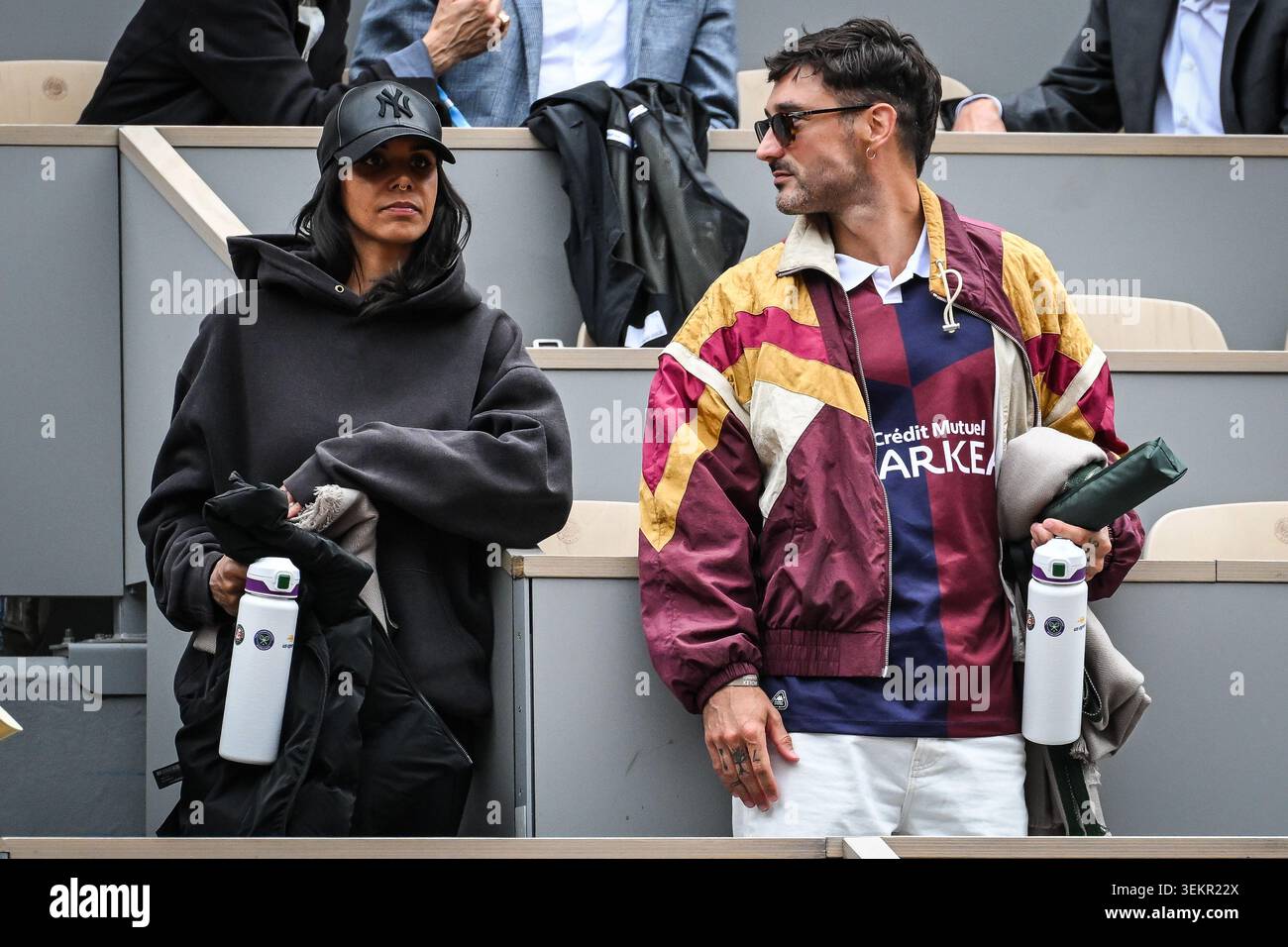 Tamara Marthe (Shy'm) and Jeremy Frerot during the eleventh day of the ...