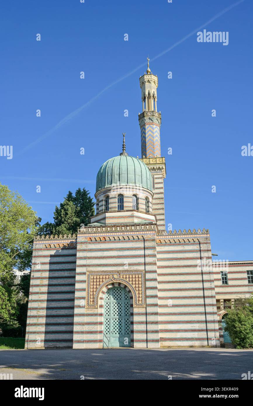 Moschee, Pumpwerk, Dampfmaschinenhaus, Breite Straße, Potsdam ...
