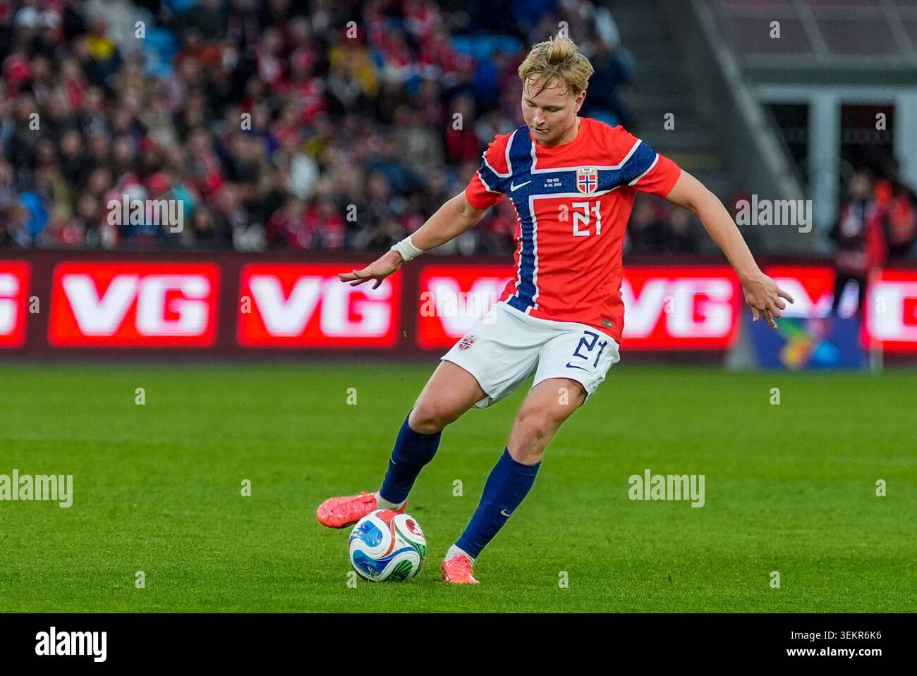 Drammen 20260601. Andreas Schjelderup during the private international ...
