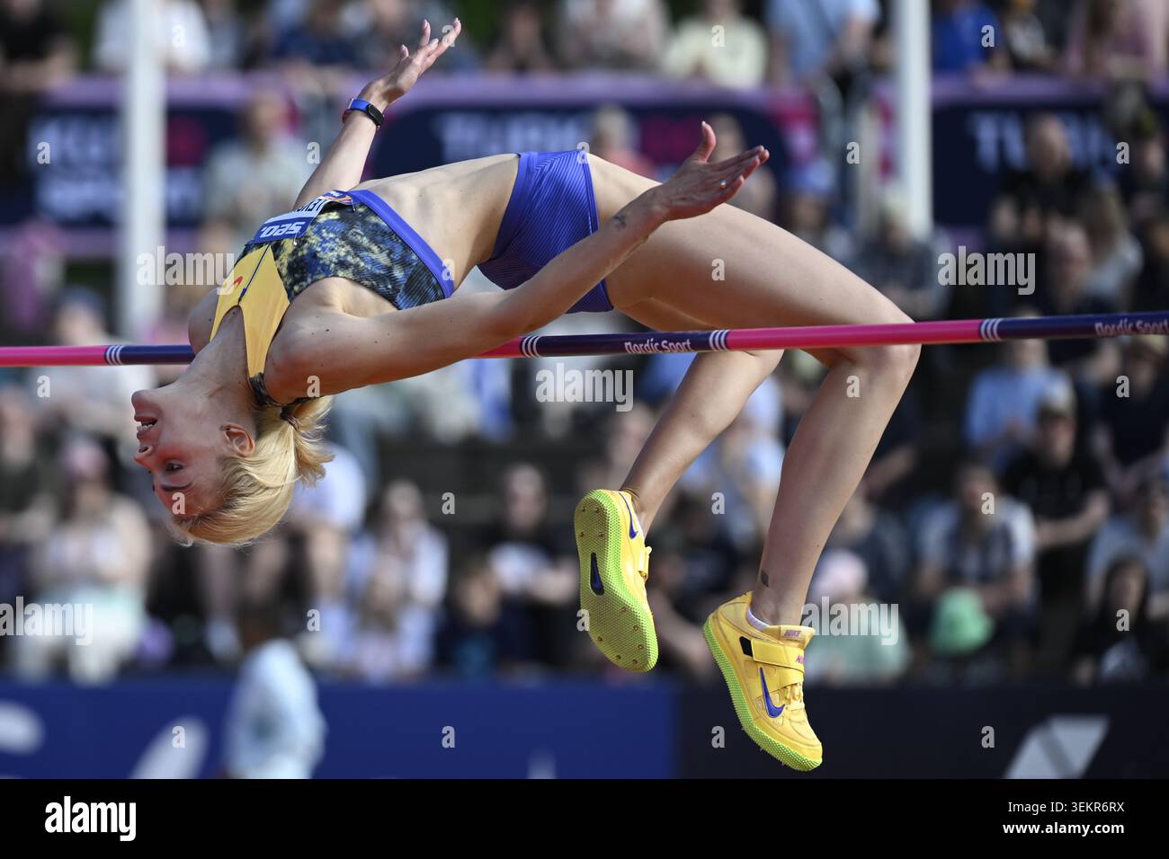 LKS 20260603 Yuliya Levchenko of Ukraine competes in women high jump ...