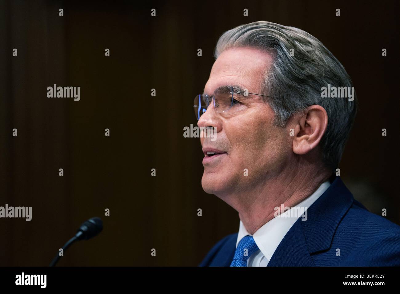 Treasury Secretary Scott Bessent testifies before the Senate Committee ...