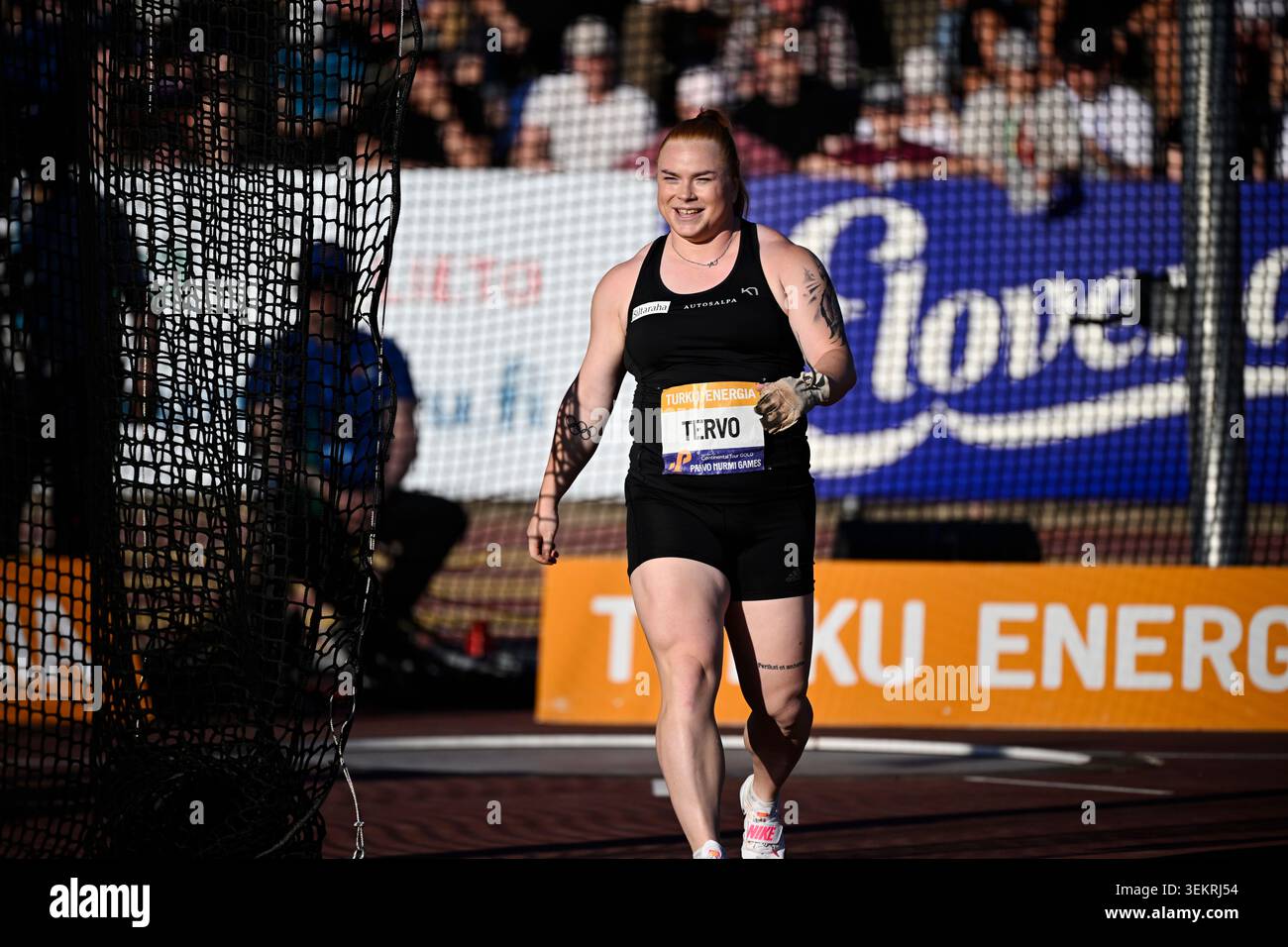LKS 20260603 Krista Tervo of Finland competes in women hammer throw ...