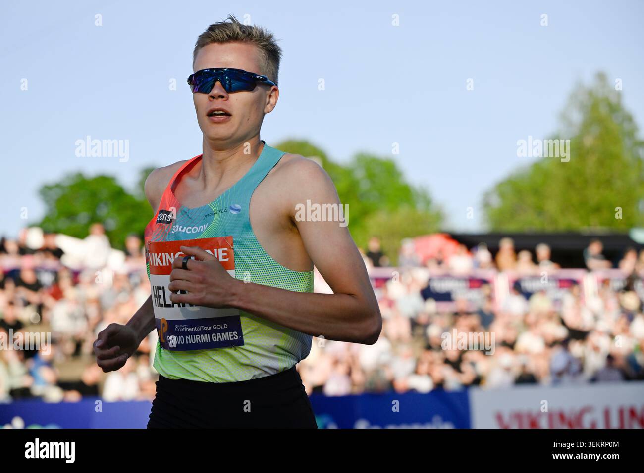 LKS 20260603 Eemil Helander of Finland competes in men 5000m during ...