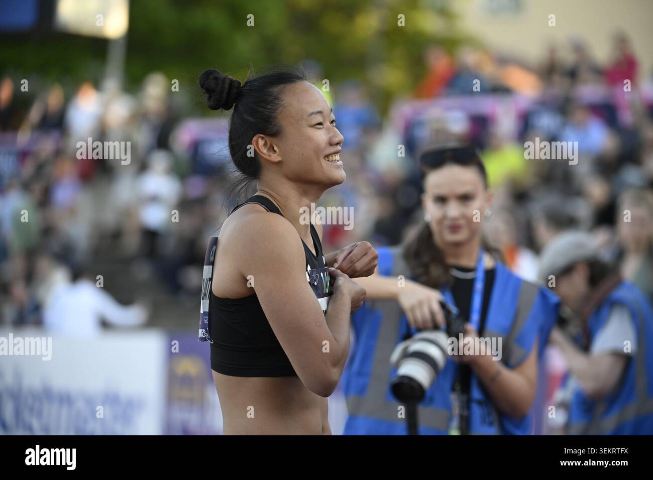 LKS 20260603 Saara Keskitalo of Finland competes in Women 100m Hurdles ...