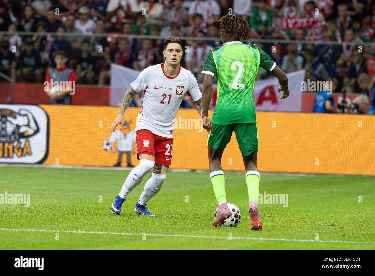 Warszawa 03.06.2026. Friendly match between Poland and Nigeria in ...