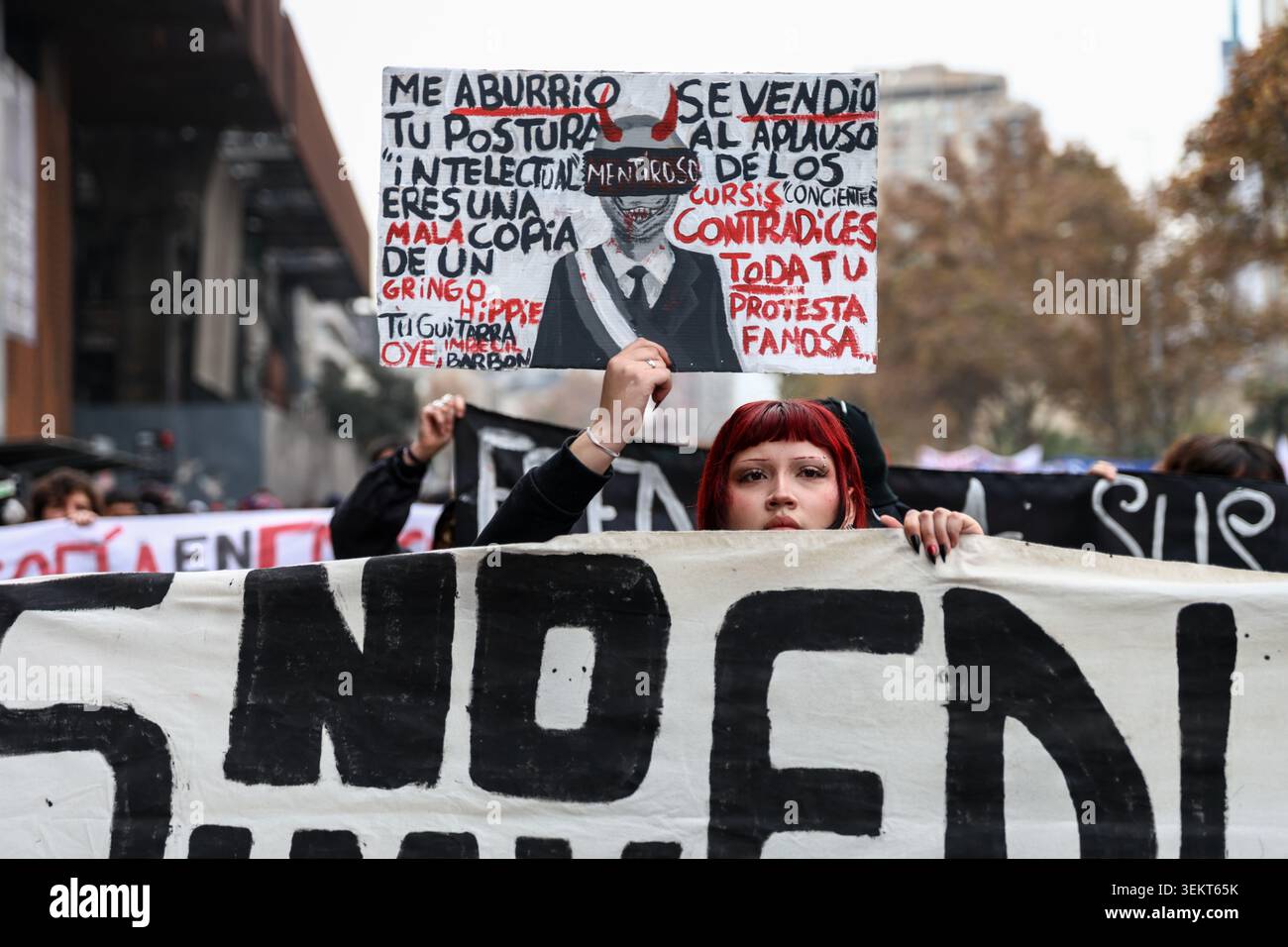 Various student organizations called for a nationwide strike and march ...