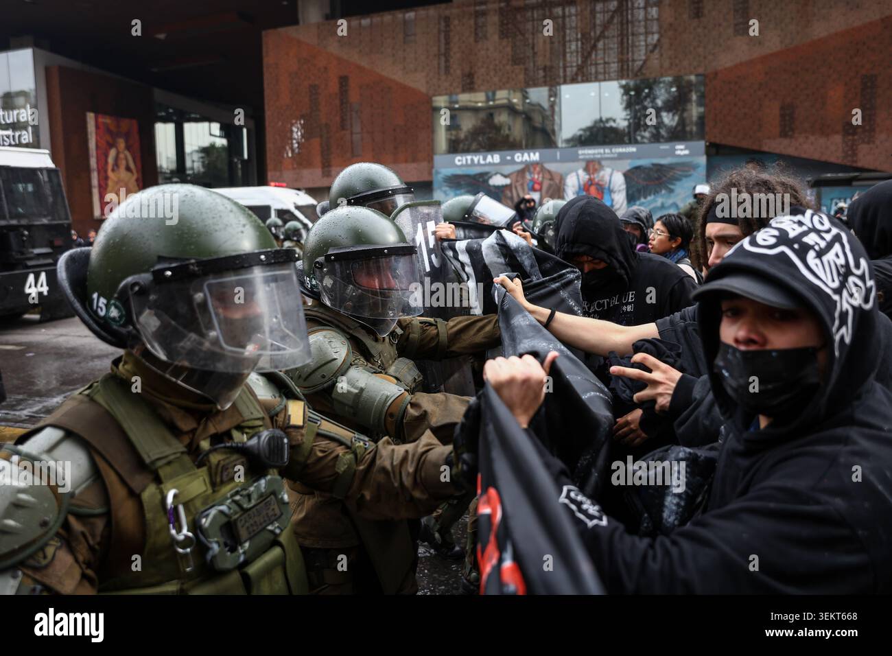Various student organizations called for a nationwide strike and march ...