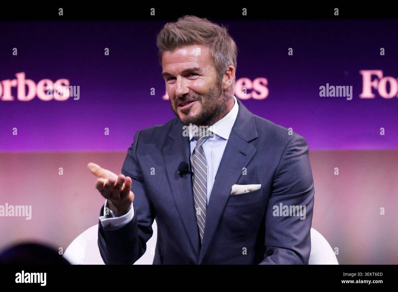 Partner, Authentic Brands Group and Co-Owner, Inter Miami CF Sir David ...