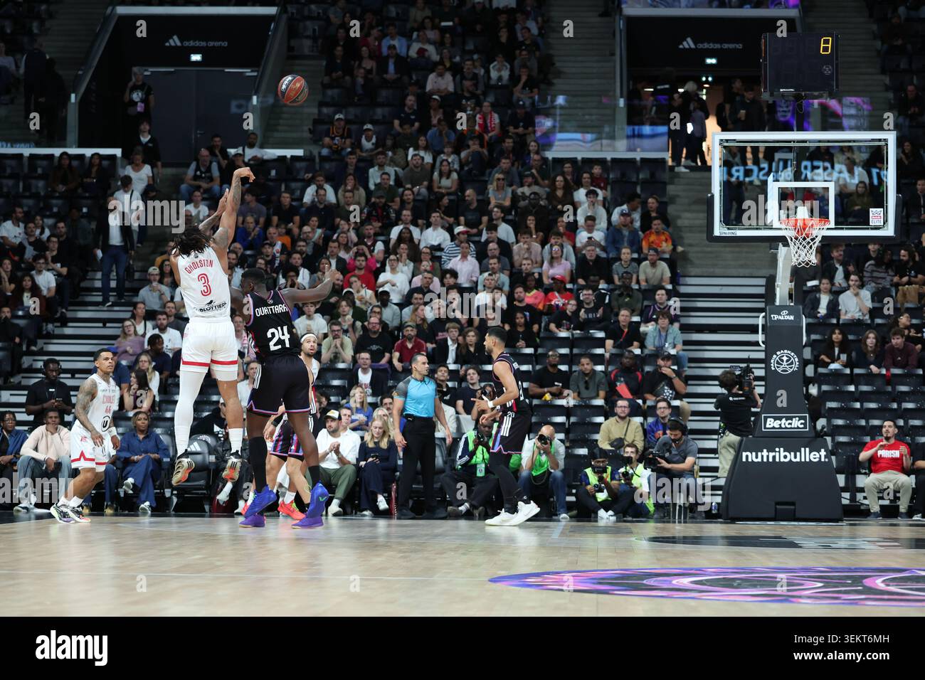 Guard DeAndre GHOLSTON (#3 Cholet Basket) during the Betclic Elite game ...