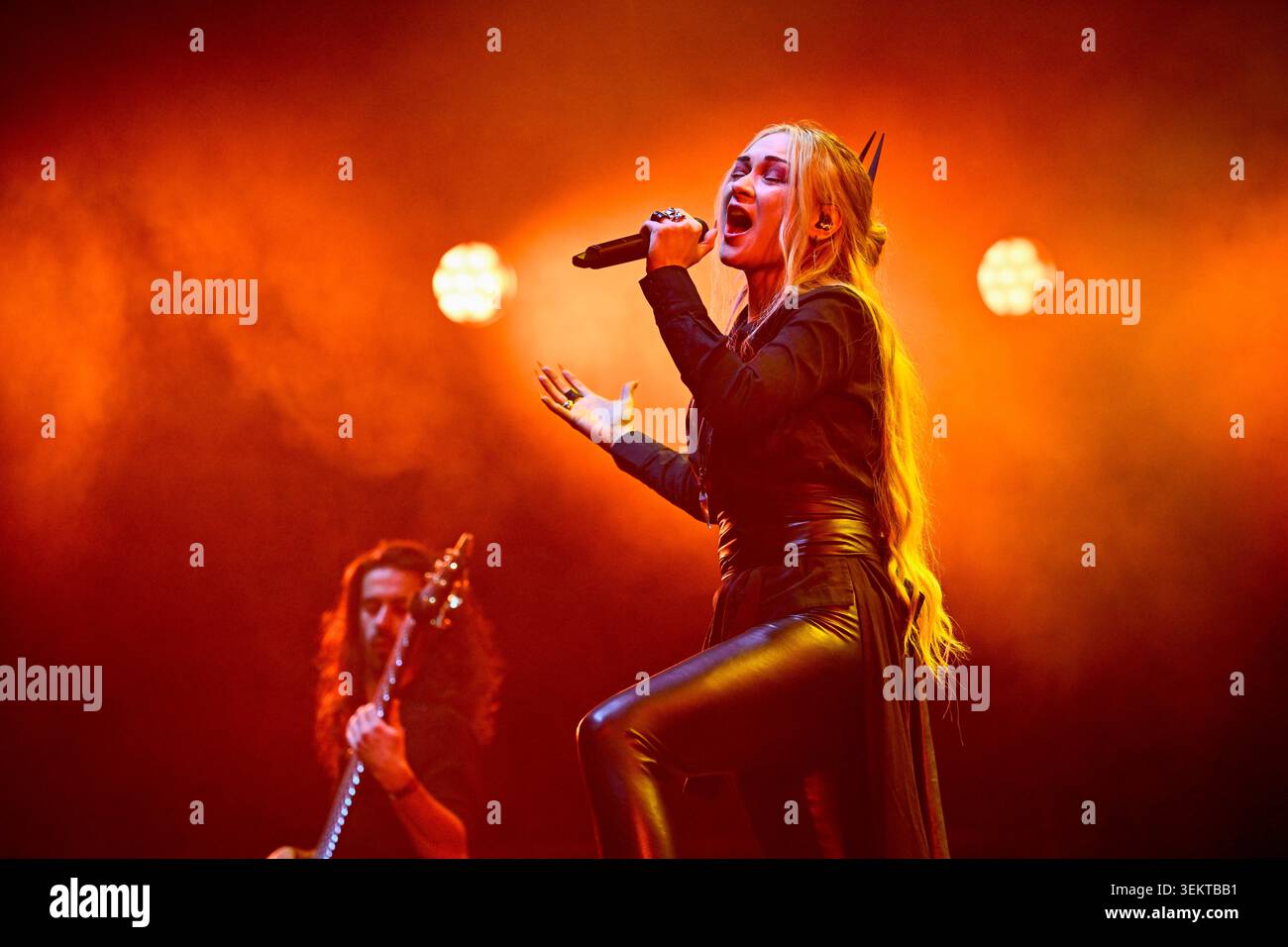Seven Spires, USA, plays during Sweden Rock Festival outside Sölvesborg ...