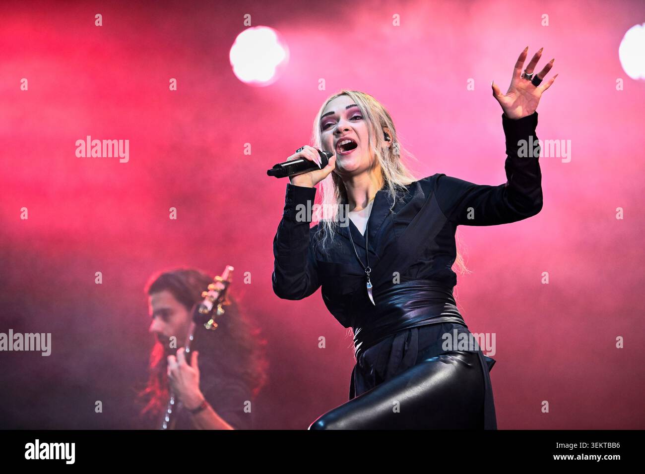 Seven Spires, USA, plays during Sweden Rock Festival outside Sölvesborg ...
