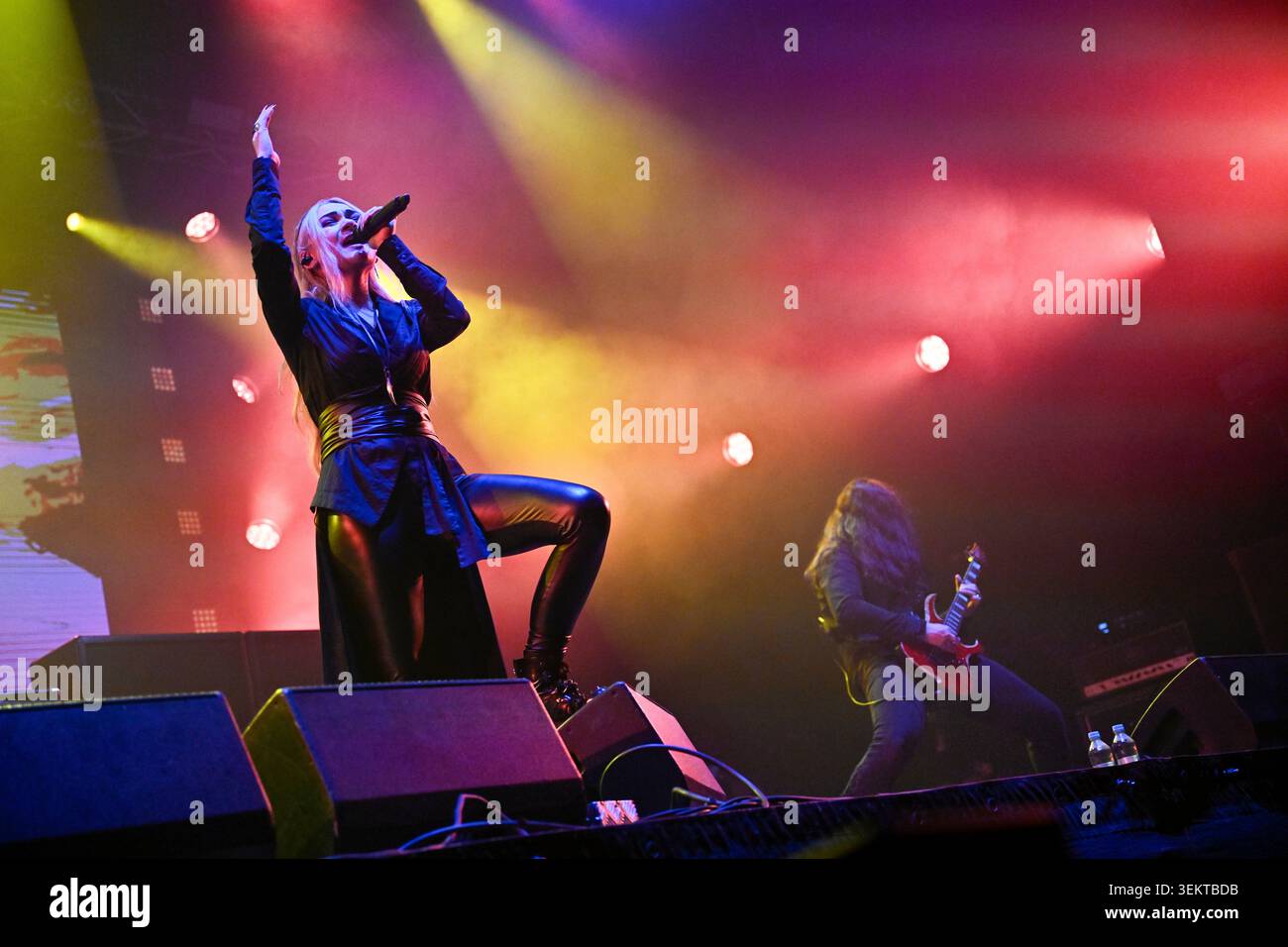 Seven Spires, USA, plays during Sweden Rock Festival outside Sölvesborg ...